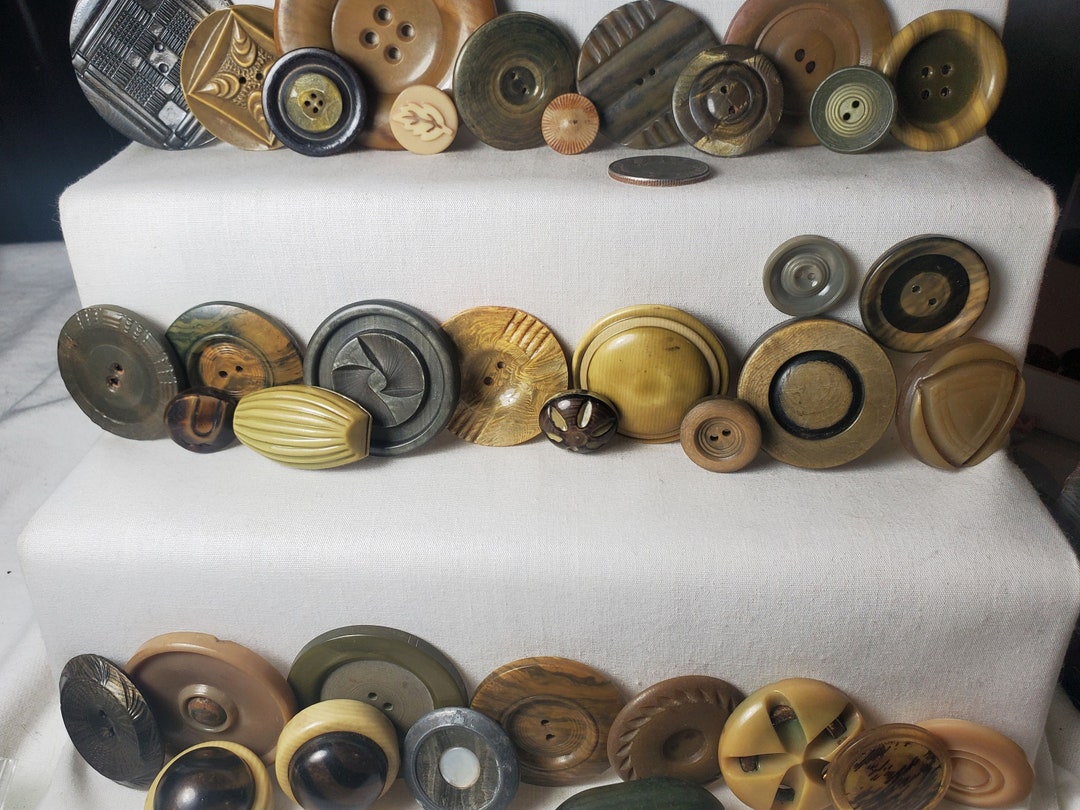 Gigantic Button Collection - Etsy