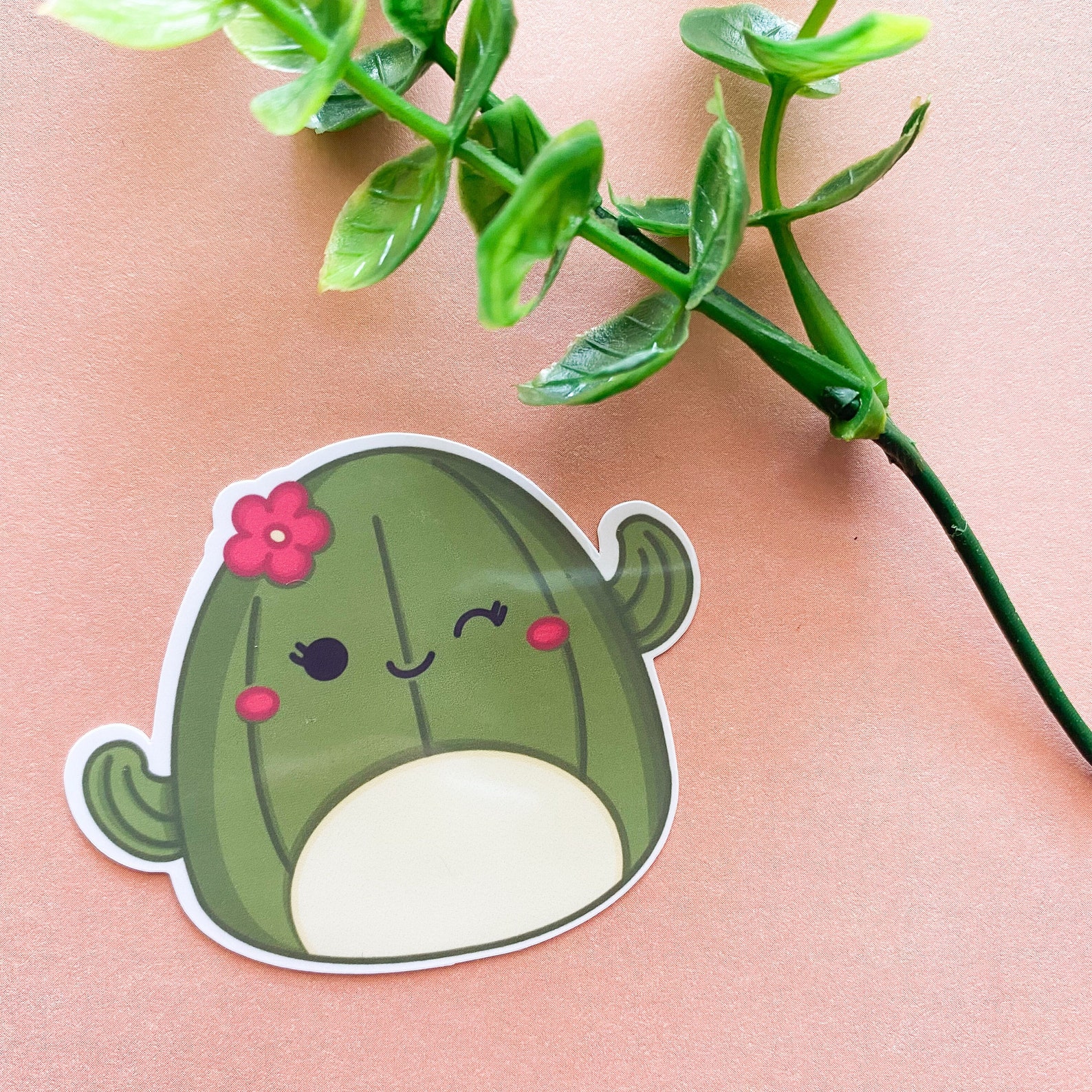 Maritza Squishmallow Cactus Water Resistant Vinyl Sticker | Etsy