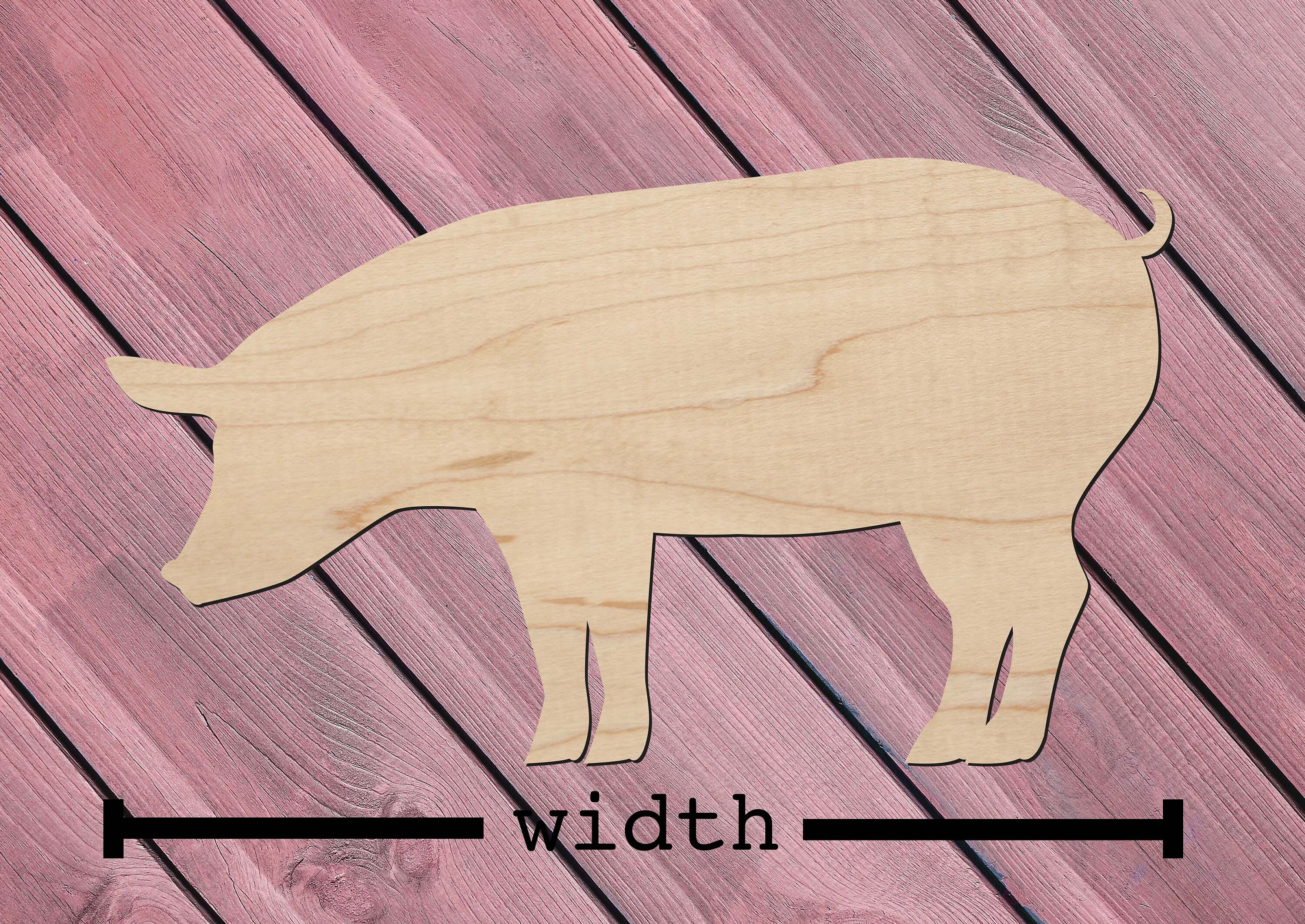 Farm Animals Cut Out Barnyard Shapes Laser Cut Animals | Etsy