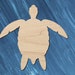 Sea Turtle Cut Out Animal Shape Laser Cut Turtle From Wood - Etsy
