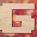 CUSTOM WALL SIGNS Pixel Font Laser Cut Digits From Wood - Etsy