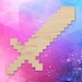8 Bit Sword Pixelated Laser Cut From Wood - Etsy