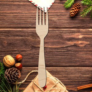 Silverware Cut Out - Cutlery Shapes - Laser Cut Fork, Spoon, or Knife ...