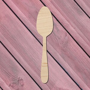 Silverware Cut Out - Cutlery Shapes - Laser Cut Fork, Spoon, or Knife ...
