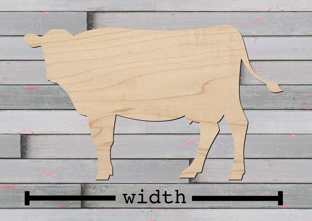 Farm Animals Cut Out - Barnyard Shapes - Laser Cut Animals From Wood - Etsy
