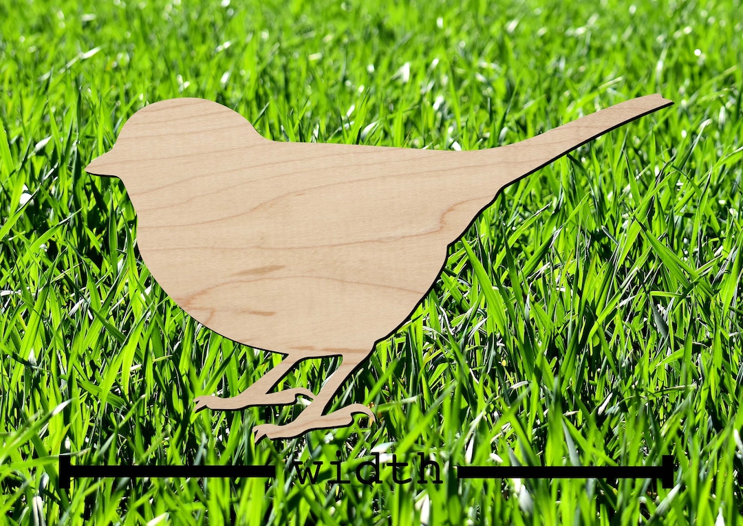 Bird Cut Out - Bird Shape - Laser Cut Bird From Wood - Etsy