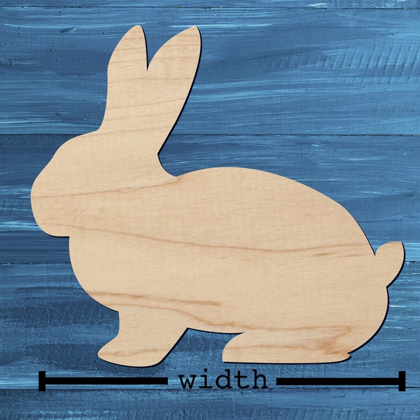 Bunny Cutout - Etsy