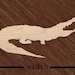 Alligator Cut Out Gator Shape Laser Cut Alligator From Wood - Etsy