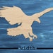 Bald Eagle Cut Out Animal Sign Laser Cut From Wood - Etsy