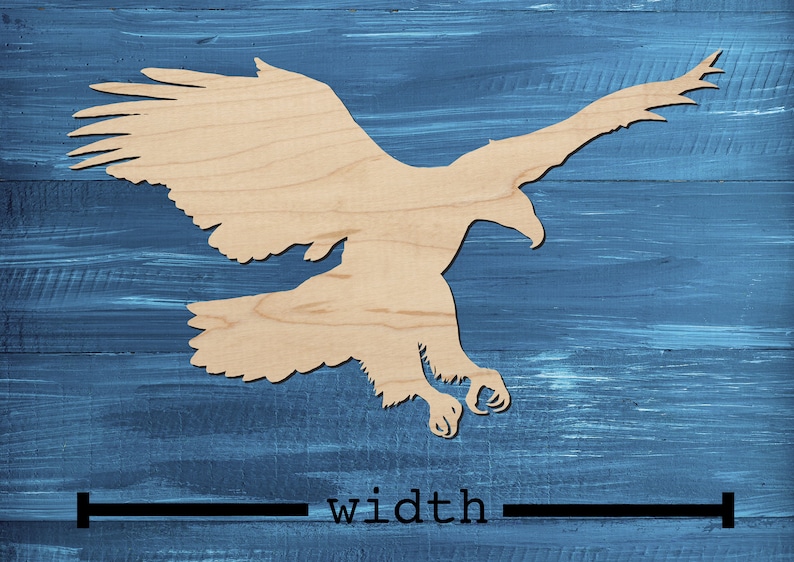 Bald Eagle Cut Out - Animal Sign - Laser Cut From Wood - Etsy