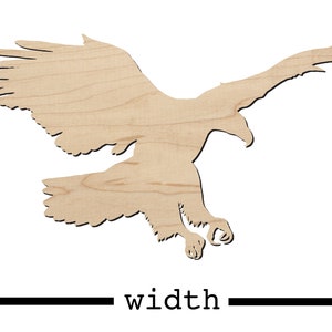 Bald Eagle Cut Out - Animal Sign - Laser Cut From Wood - Etsy