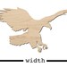 Bald Eagle Cut Out Animal Sign Laser Cut From Wood - Etsy