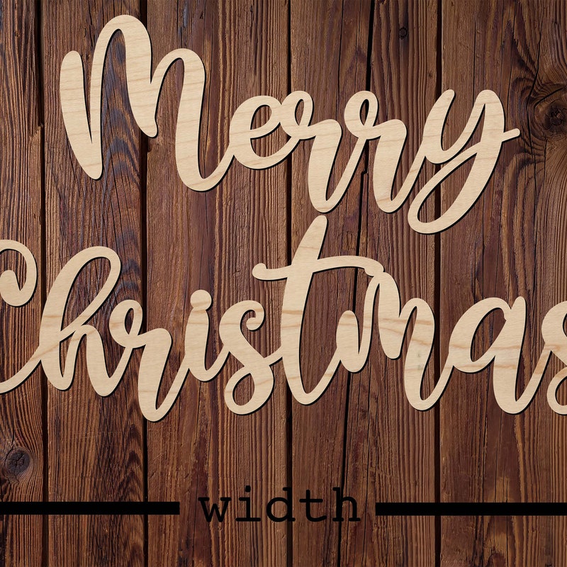 Wood Christmas Signs - Etsy