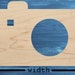 Camera Cut Out Photography Camera Shape Laser Cut From Wood - Etsy