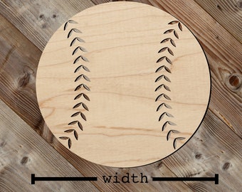 Wood Cutout Baseball - Etsy