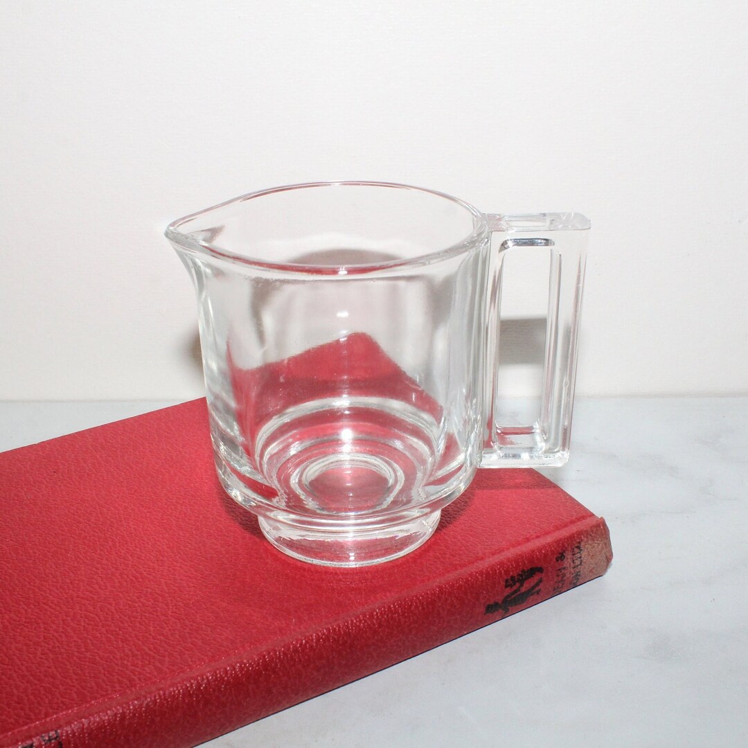 Vintage 60s Joe Colombo italy Arno Glass Creamer / Milk Jug Retro Mid ...