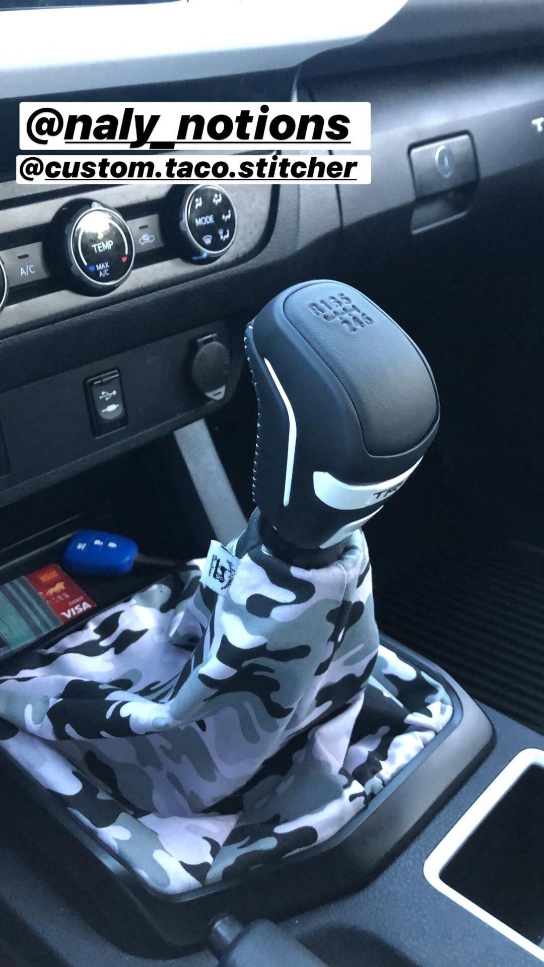 Snow Camo Shift Boot: Custom Car Accessory - Etsy