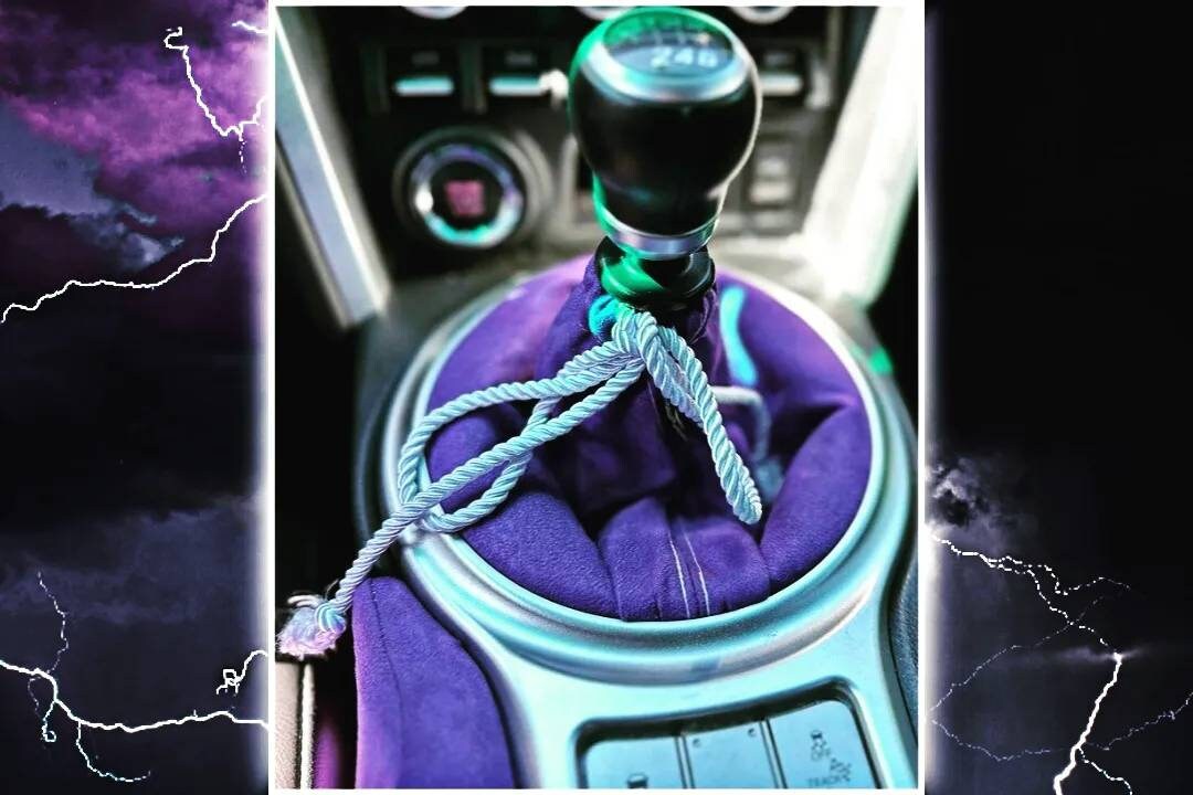 Naly_notions® Micro Suede Shift Boot OR E-brake Boot | Choice of Thread Color for Stitching ...