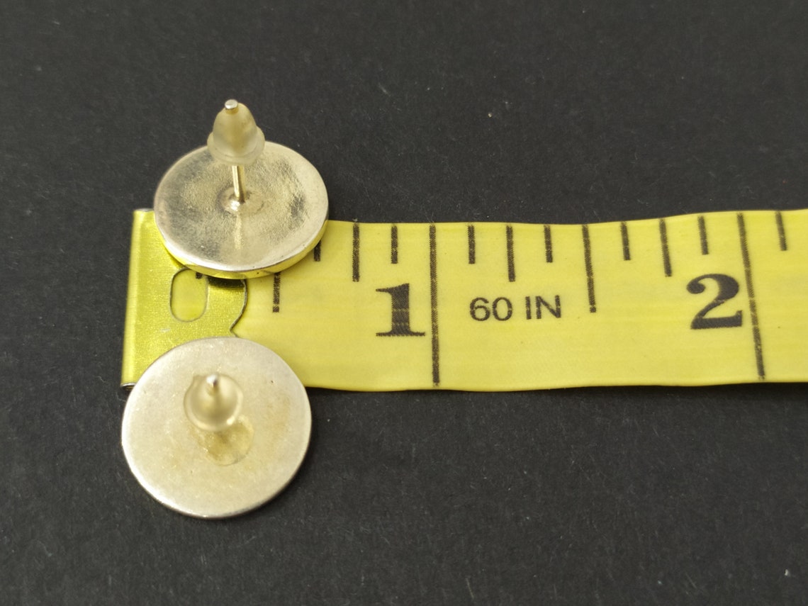 Small Stud Earrings Sterling Silver 925 Armenian Arevakhach Symbol - Etsy