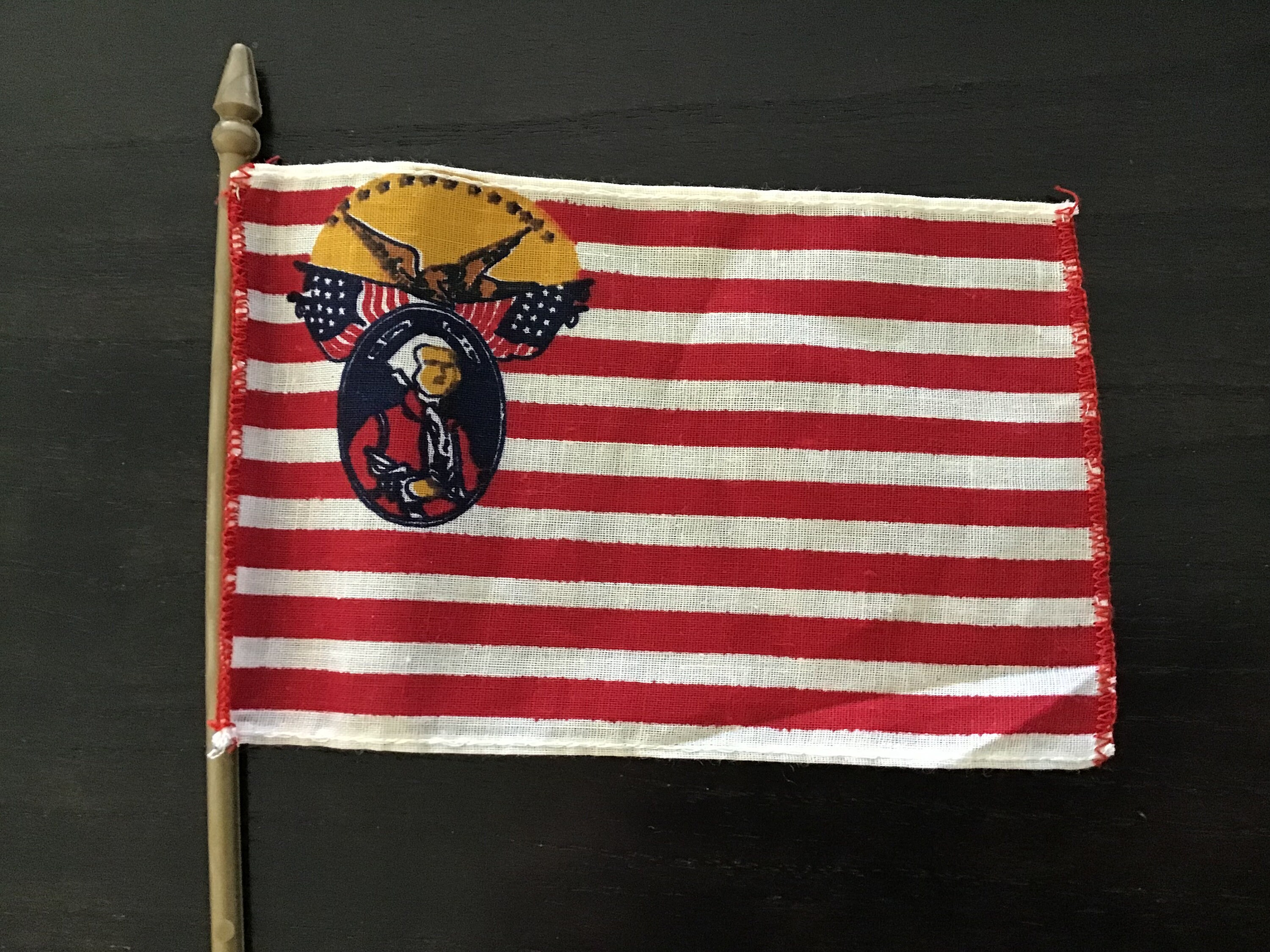 Vintage George Washington Secret Order of the Star Spangled Banner Flag ...
