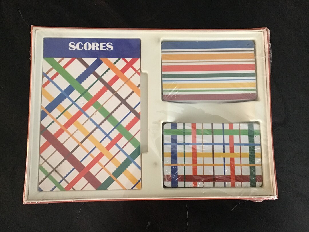 Mcm/1970s Playing Cards, Hallmark Bridge Playing Cards With Score Pad ...