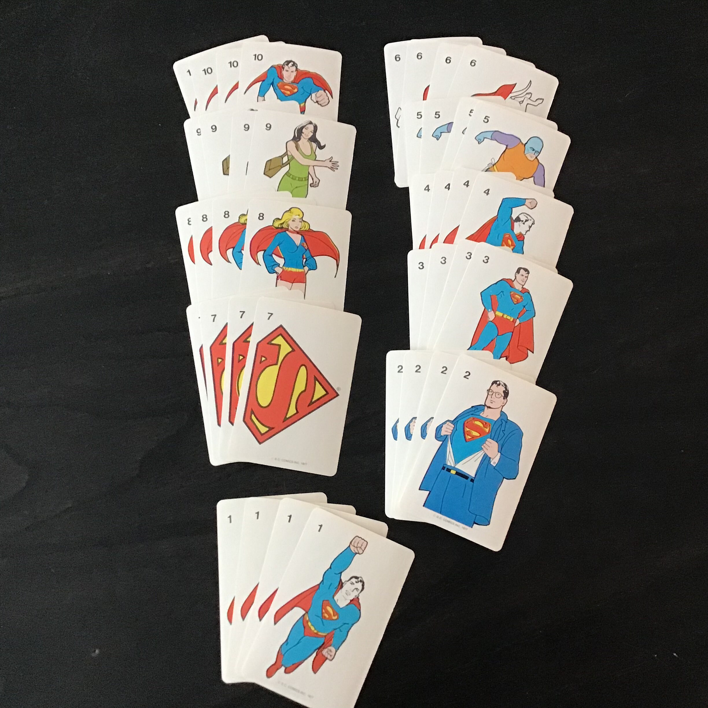 Russells Superman/super Hero Cards 1977 - Etsy