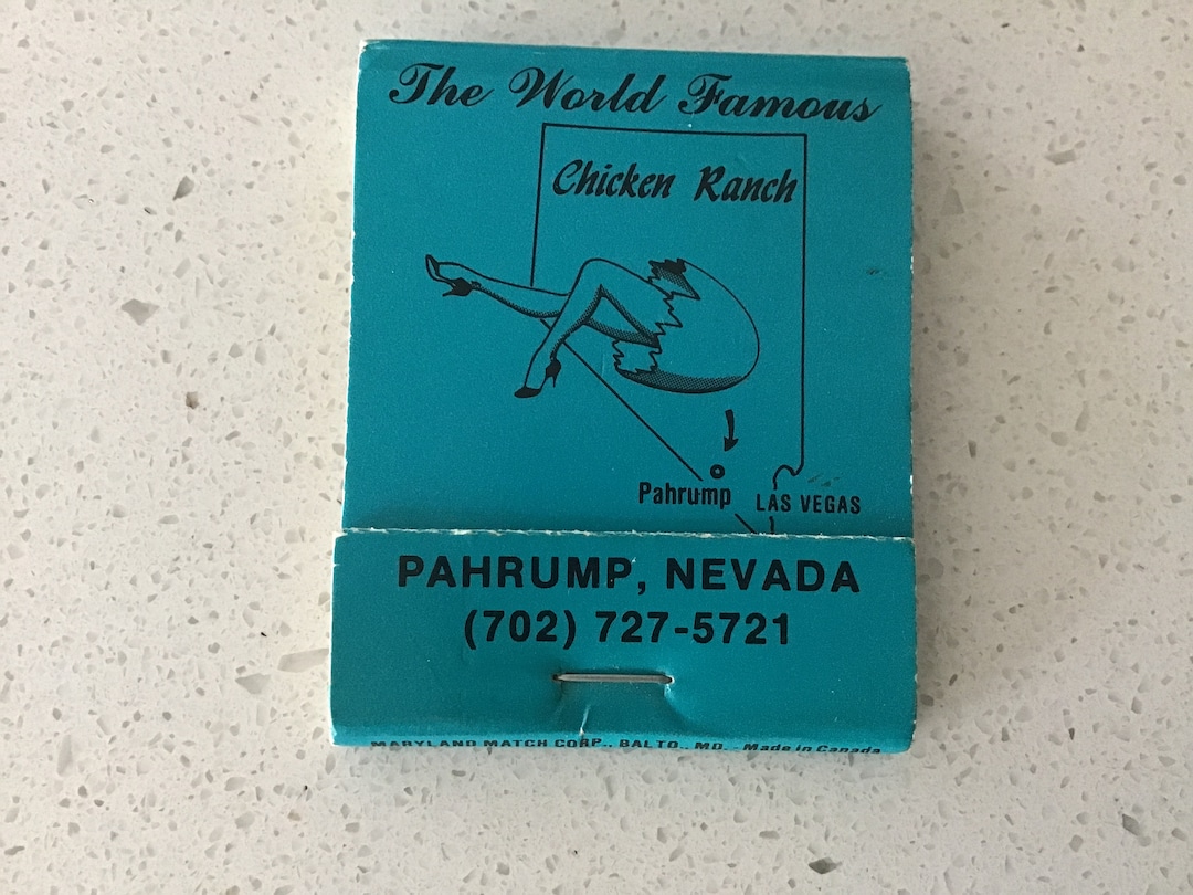 Vintage “theworld Famous Chicken Ranch” Brothel in Pahrump/las Vegas ...