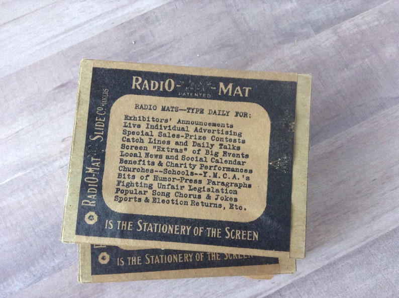 Vintage Radio-mat Slide Co. for Typewriter or Type Machine | Etsy