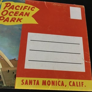 Greetings From Pacific Ocean Park Santa Monica Calif. - Etsy
