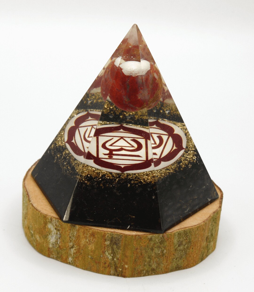 Black Obsidian Orgonite Pyramid A Beacon of Protection and Energy ...