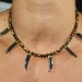 Tiger Tooth Necklace - Tiger Eye Necklace - Mens Necklace - Mens Beaded ...