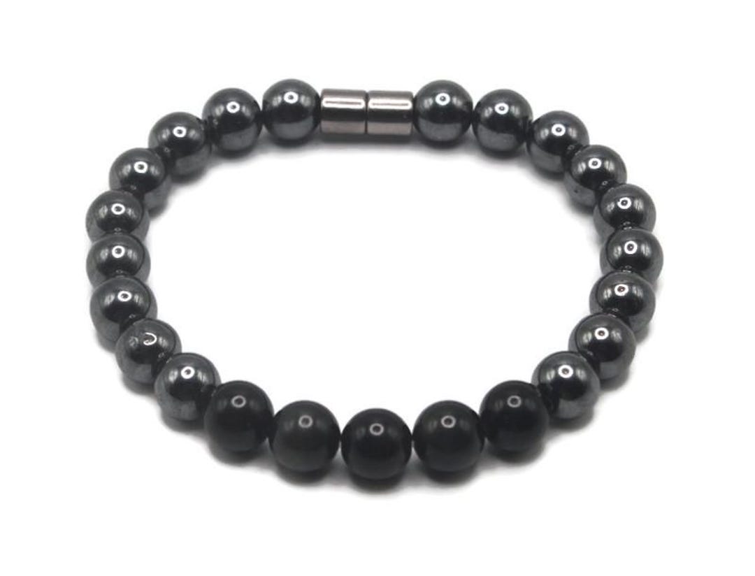 Obsidian and Hematite Grounding Bracelet – the Shield of Stillness and ...