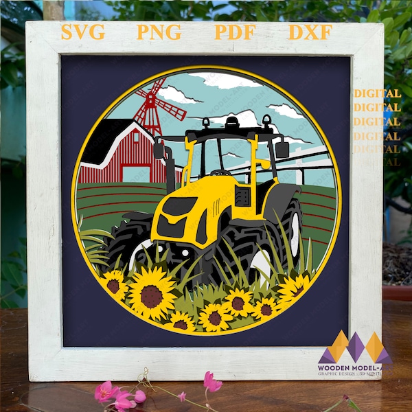 Farm Tractor - Etsy