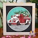 3D Fire Firefighter Svg Light Box Fireman Shadow Box Fire Truck 3D ...