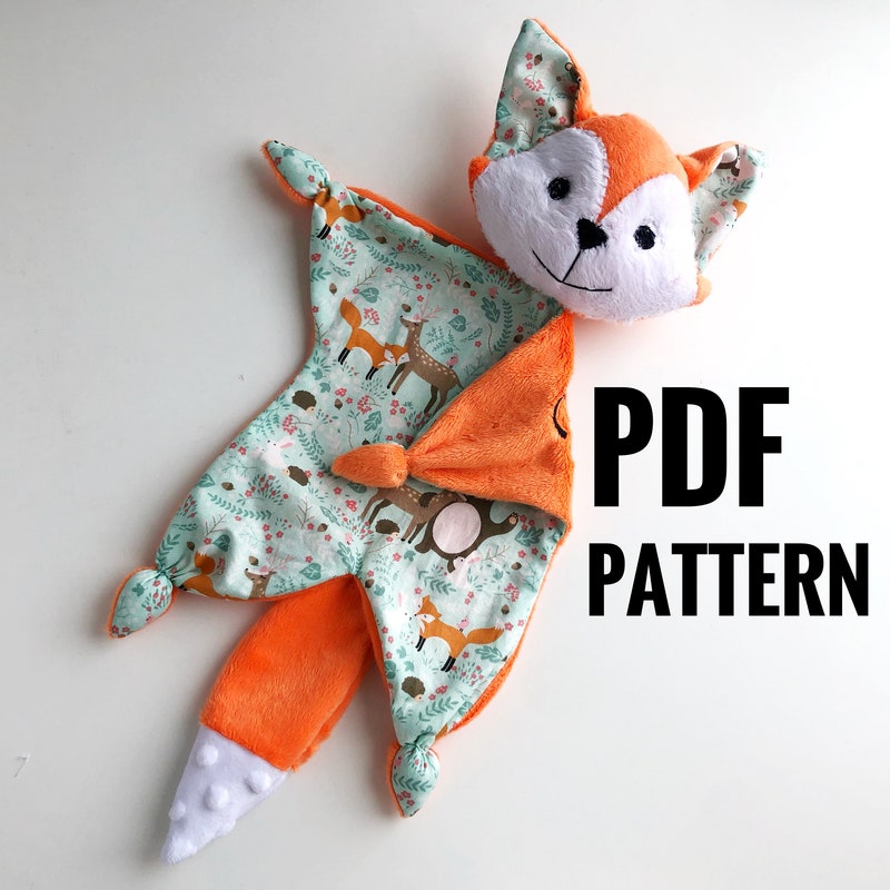 Fox Sewing Pattern - Etsy