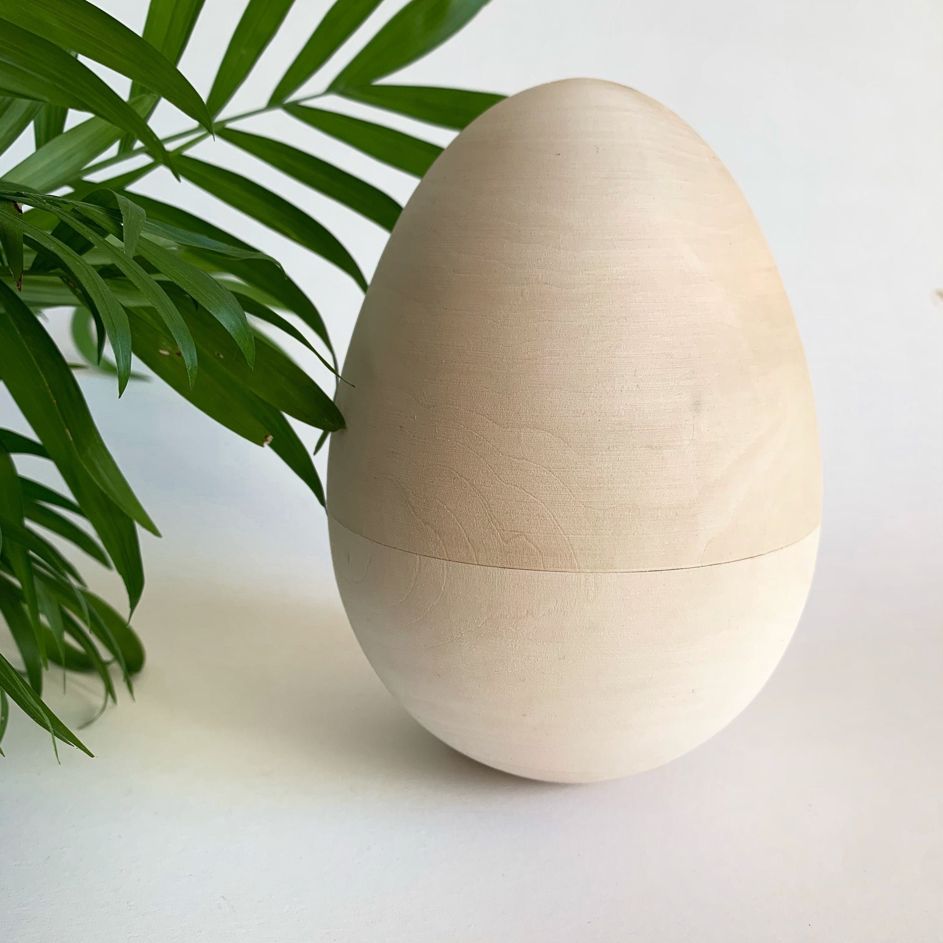 Hollow Wooden Egg Easter Eggs Toy Easter Basket Stuffers - Etsy