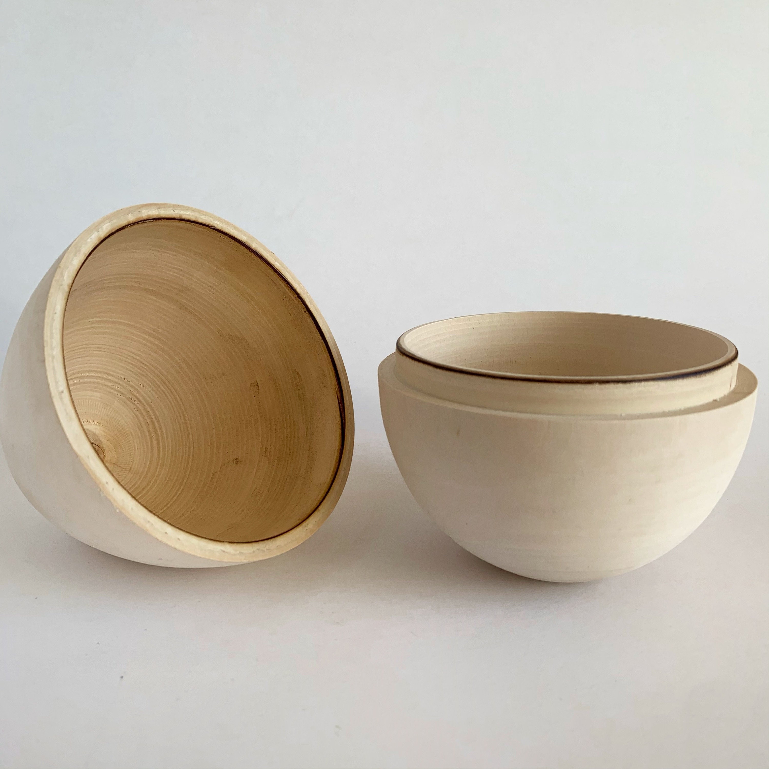 Hollow Wooden Egg Easter Eggs Toy Easter Basket Stuffers - Etsy