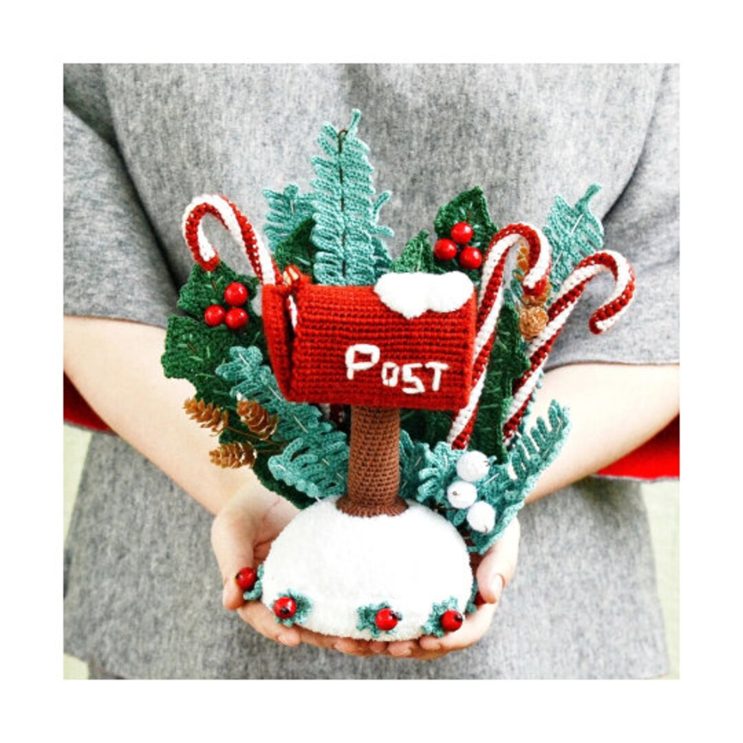 Amigurumi Crochet Pattern, Mantel Crochet Decor, Christmas Crochet ...