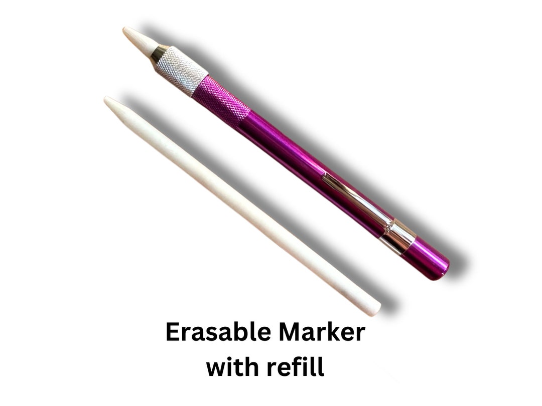 Erasable Marker for Mandala Dot Art: White/grey With Refill - Happy ...