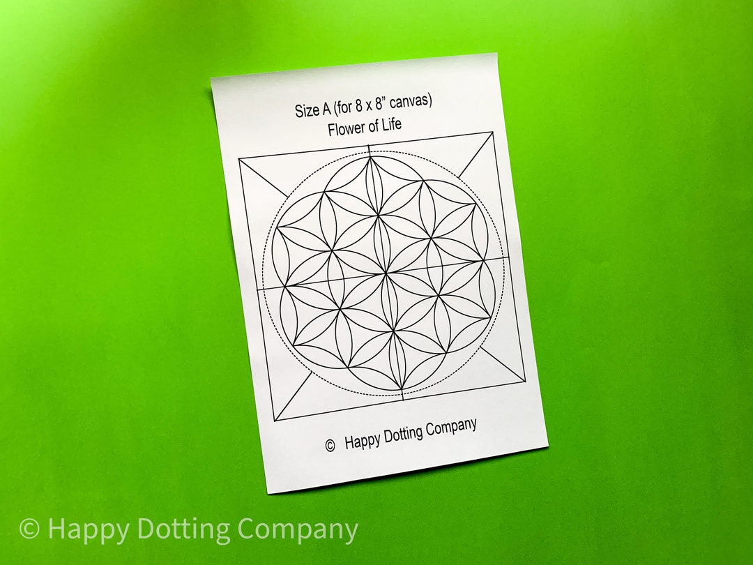 Flower of Life PDF Download Printable - Etsy Canada