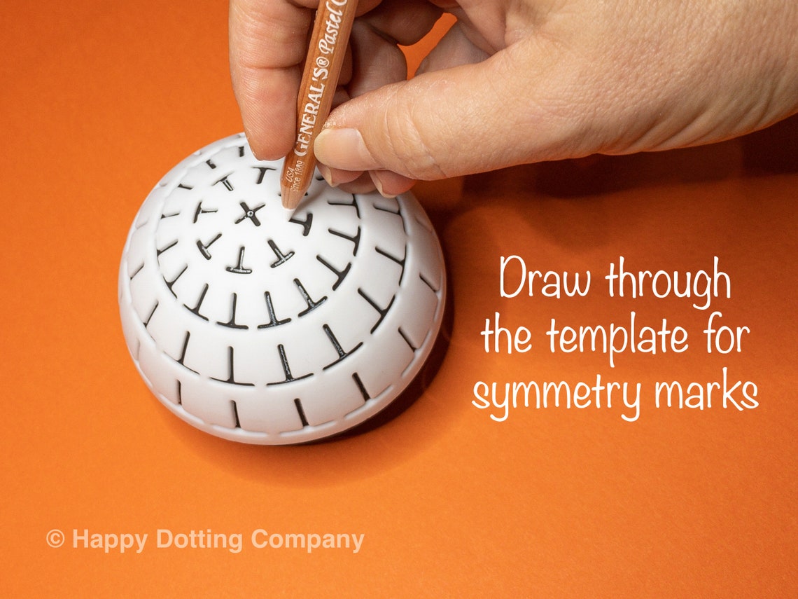 Dome Template for Sphere Mold Happy Dotting Mould Rounded Mandala ...