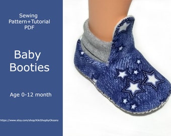 Pattern House Slippers, Easy Sewing Pattern, Adult Indoor Shoes, Full ...