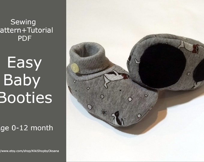 Boots PDF / Baby Booties Sewing Pattern - Etsy Canada