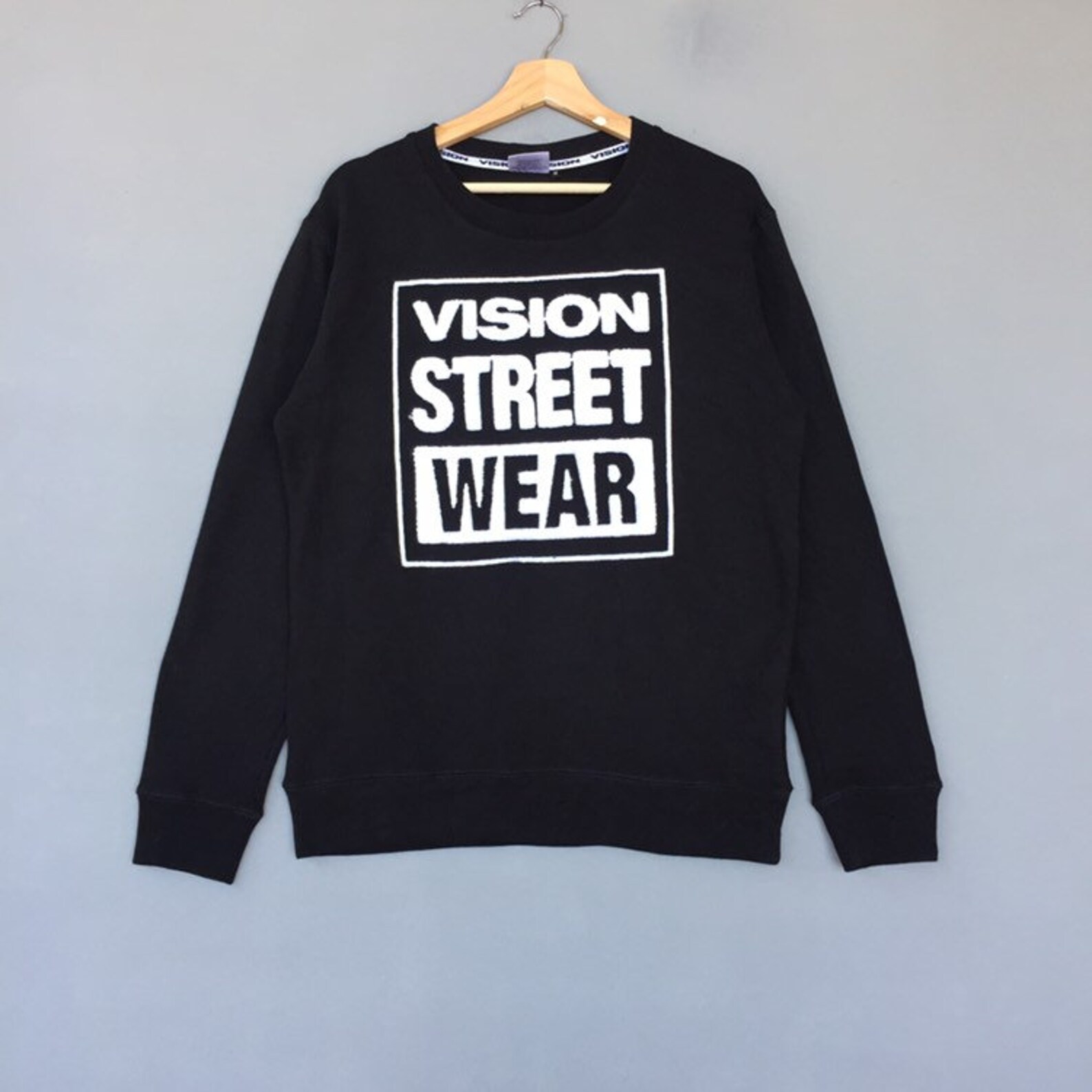 Vision Street Wear Sweatshirt Pullover Jumper Sweatshirt Print | Etsy