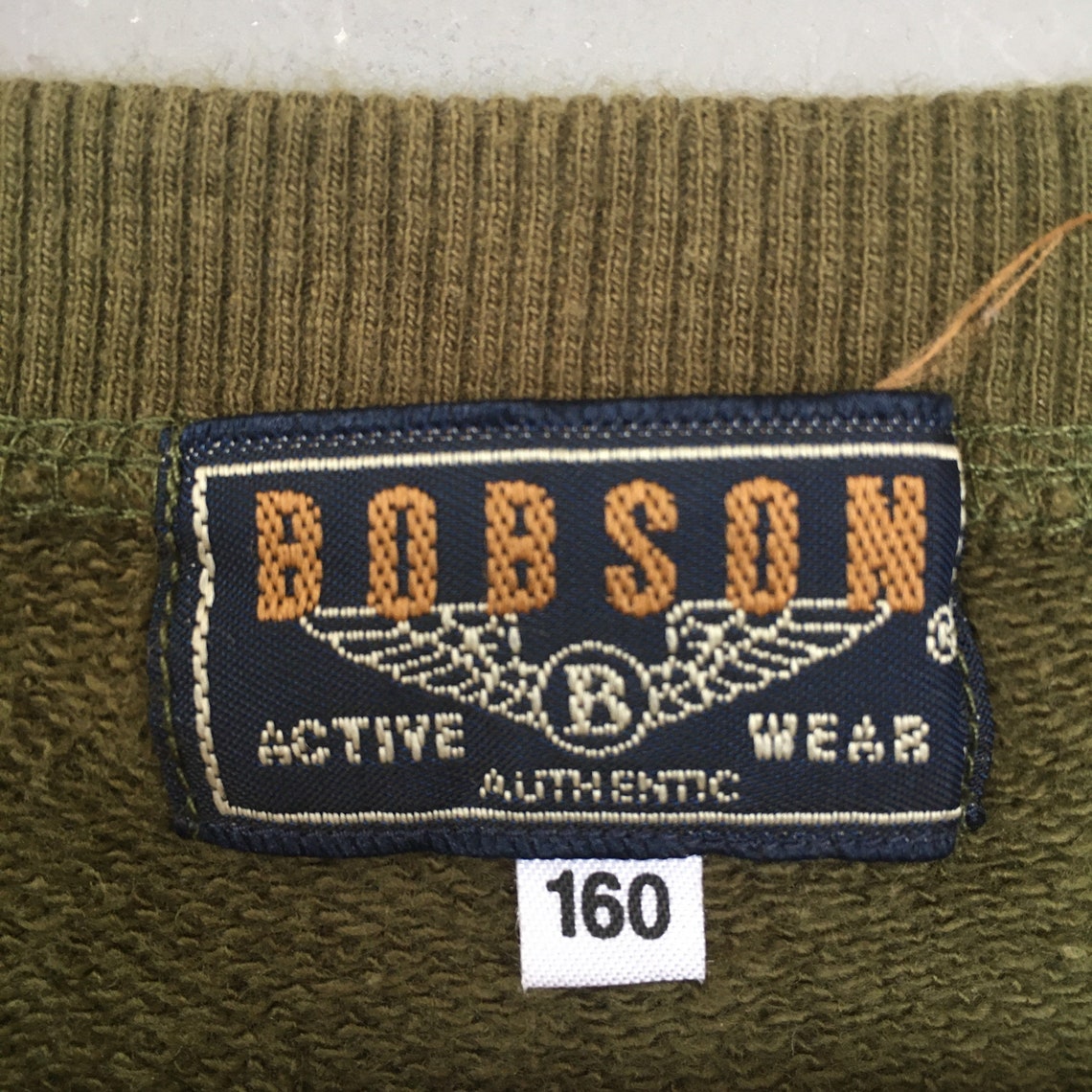 Vintage Collegiate bobson Sweatshirt print out logo Pullover | Etsy