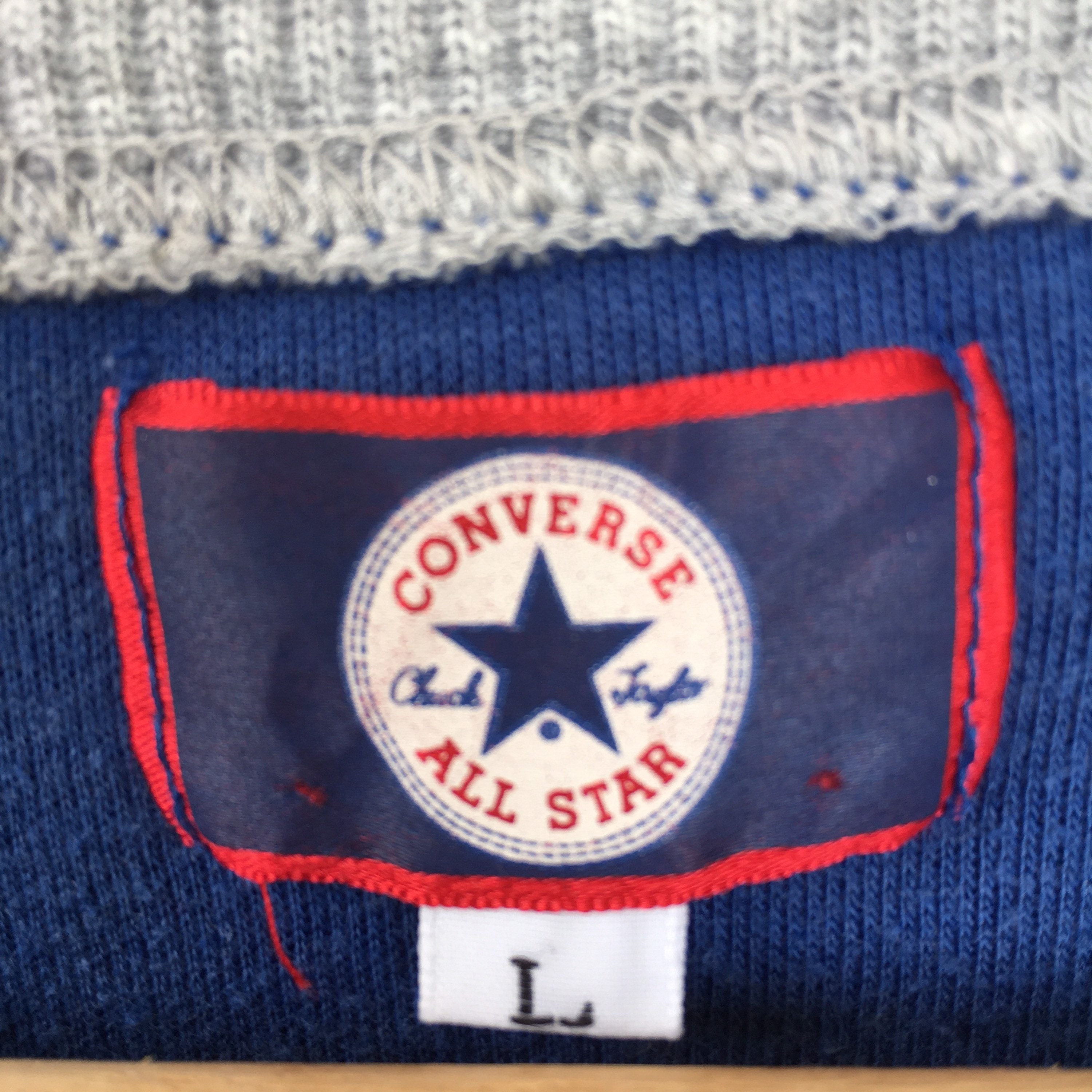 Converse Sweatshirt Full Print Out Logo Sweatshirt Pullover - Etsy UK