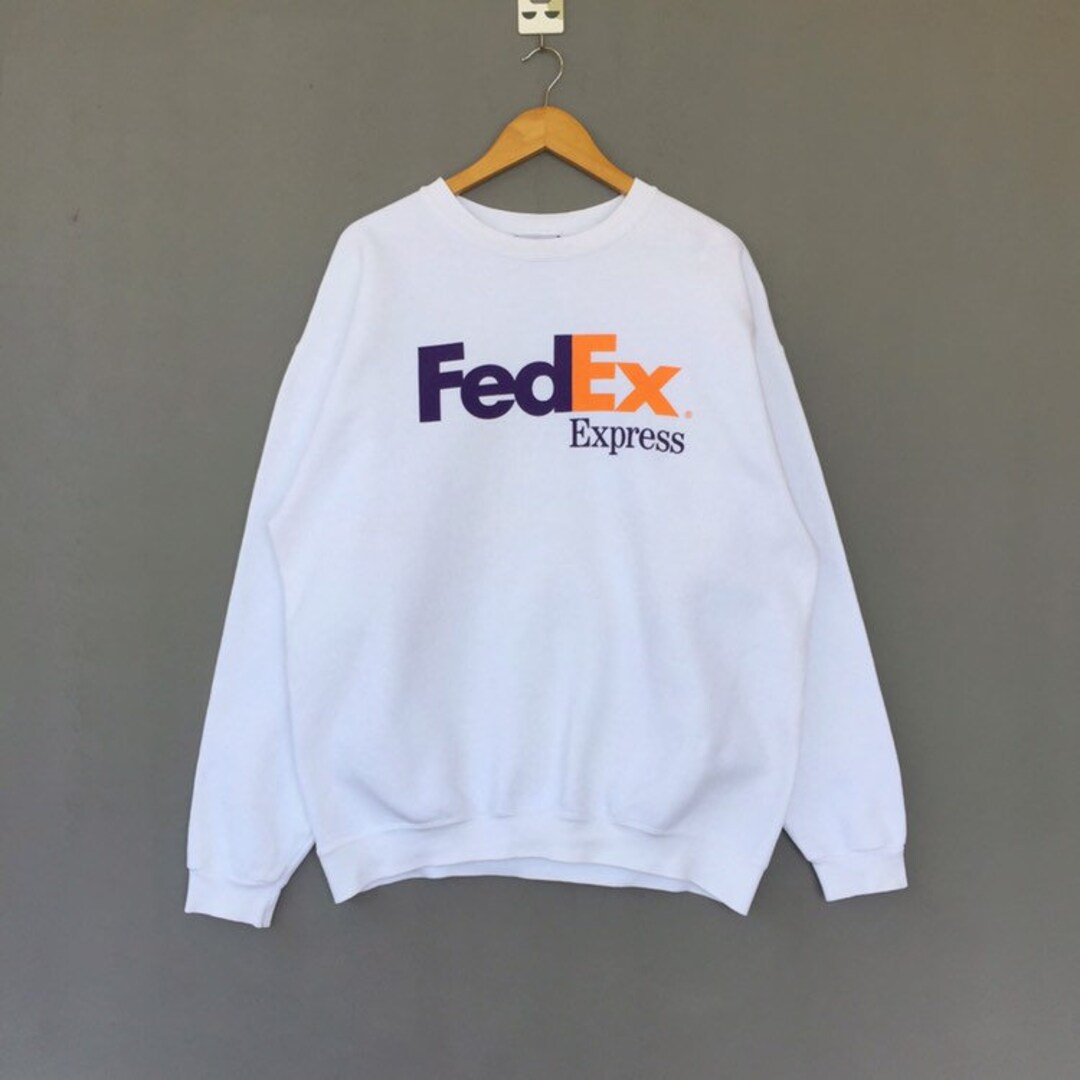 Vintage Courier Fedex Express Sweatshirt Crew Neck Pullover - Etsy