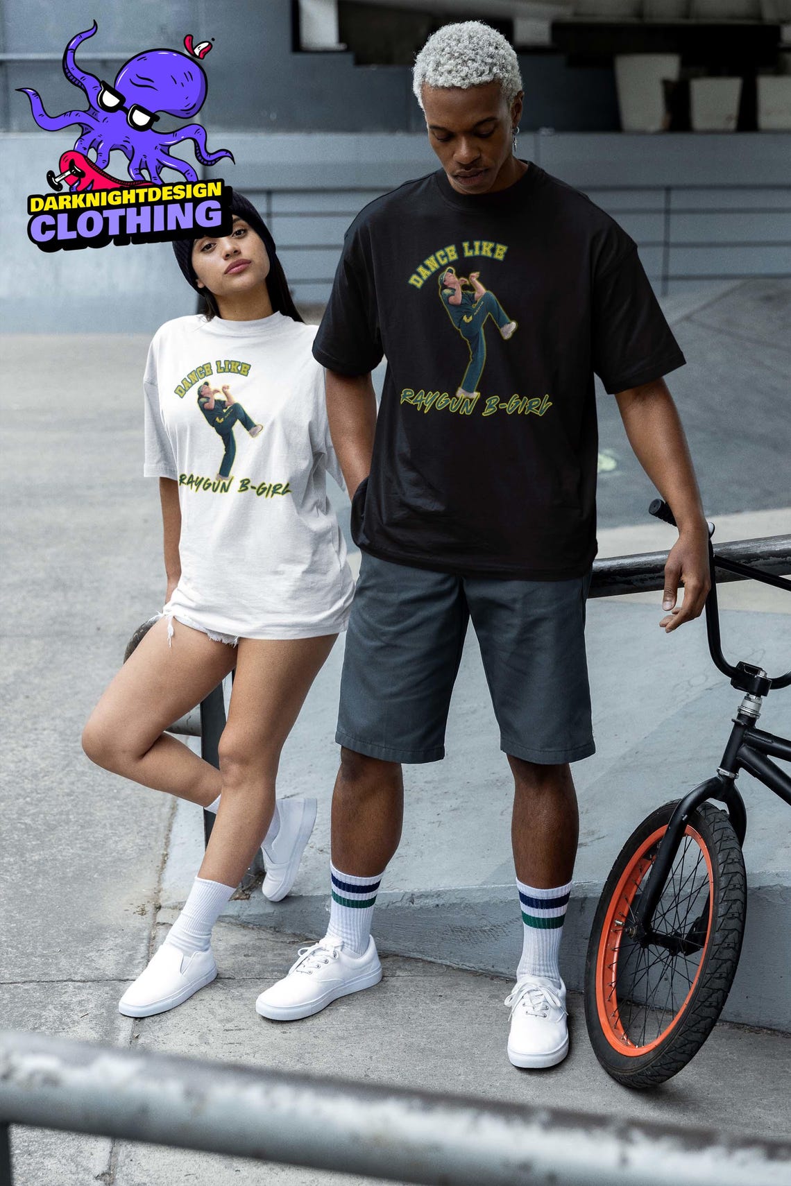 Dance Like Raygun B-girl Shirt, Raygun Breakdancing Shirt, Raygun ...