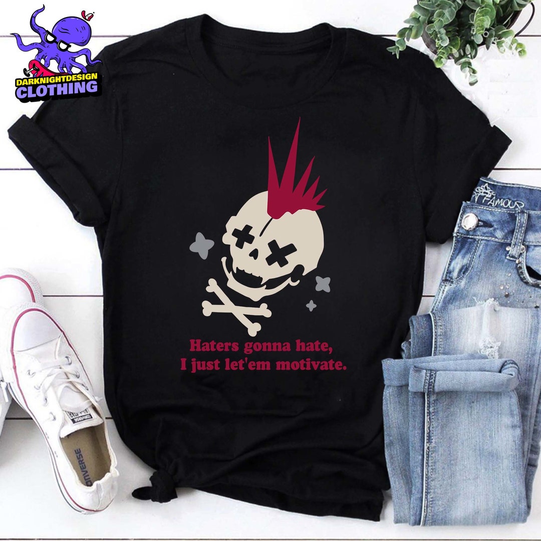Camiseta Hell Player, Camiseta Haters Gonna Hate, Camiseta de calavera ...