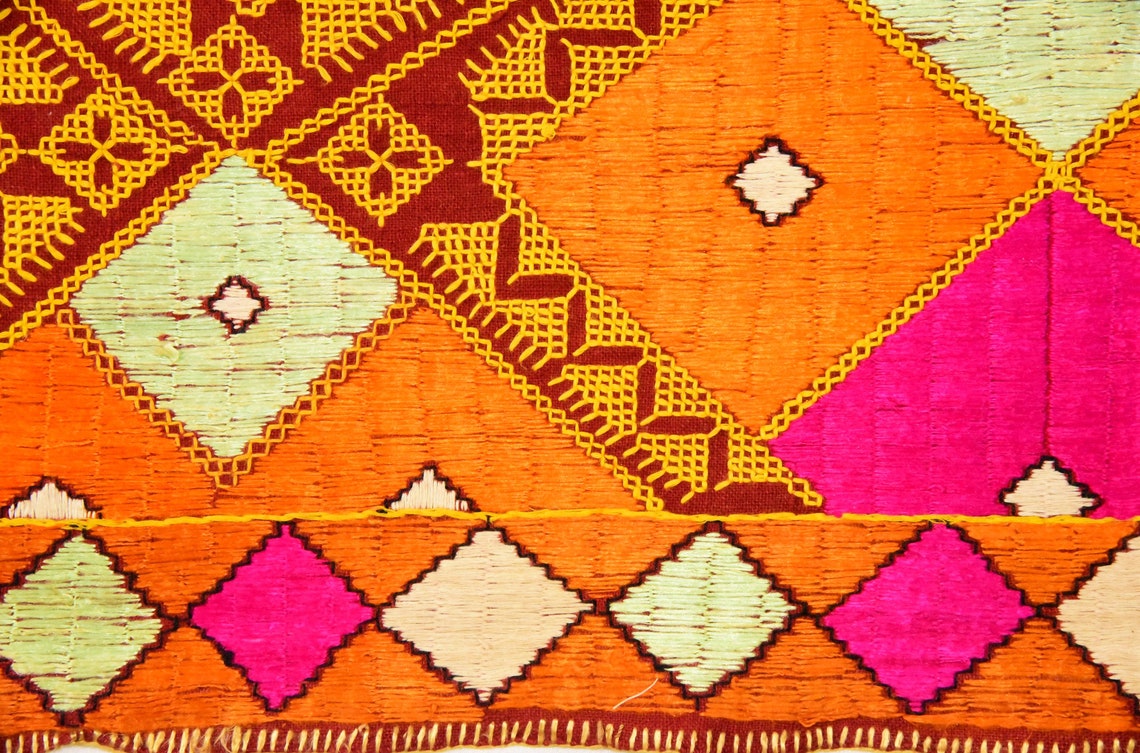 Antique Vintage Very Old Indian Punjab Textile Bagh Needle | Etsy